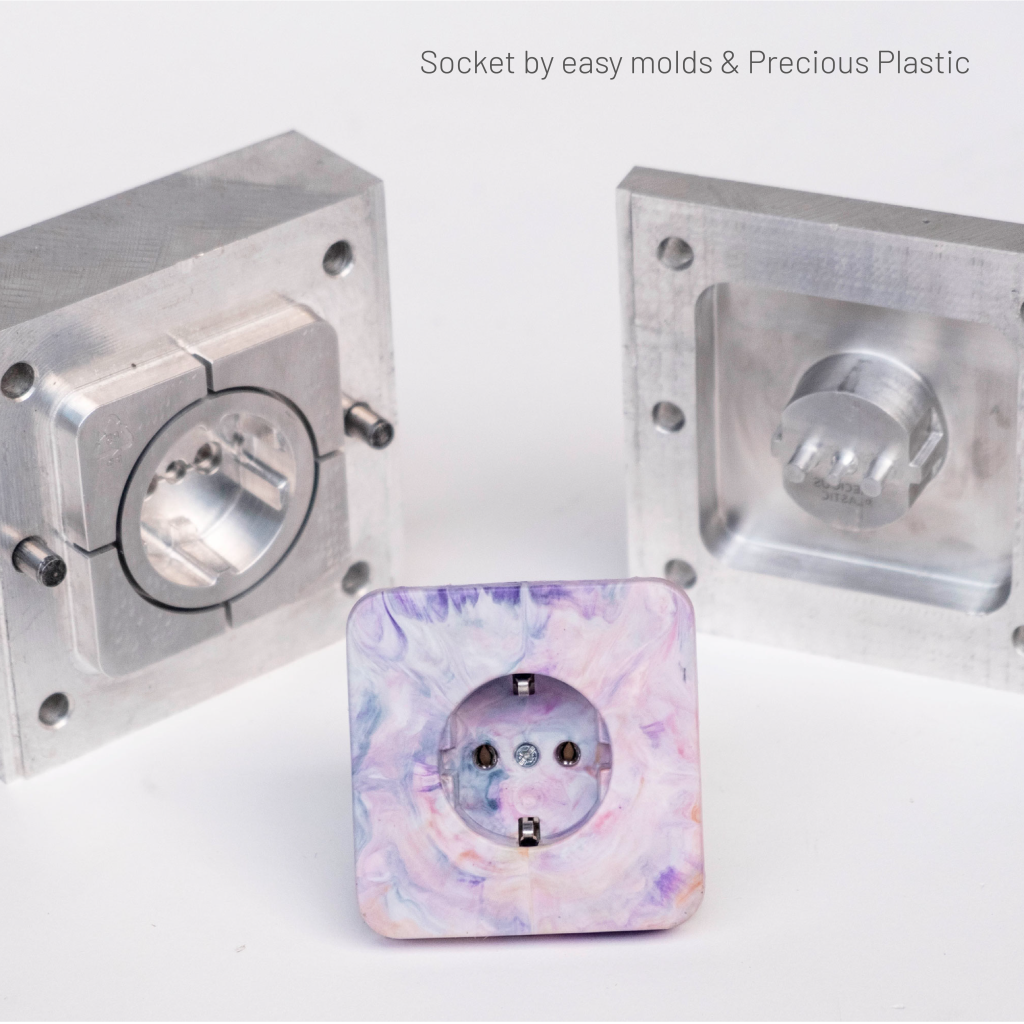 Bridging the gap between 3D printing and small scale batch production with open source plastic ...